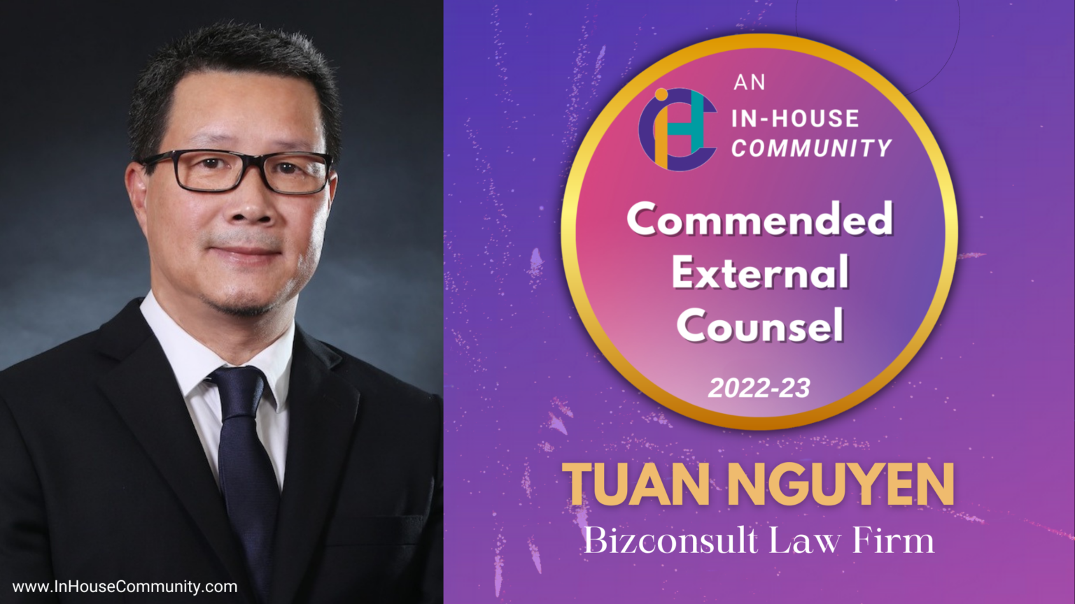 Managing Partner Tuan Anh Nguyen is Recognised at “In-House Community’s ...